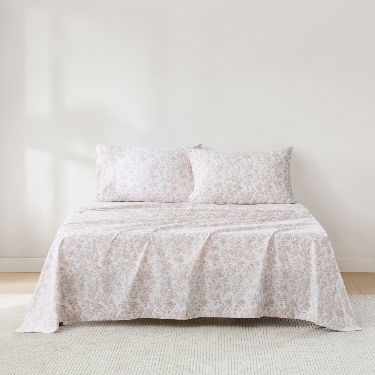 Peony Toile Cotton Sheet Set – Plow & Hearth