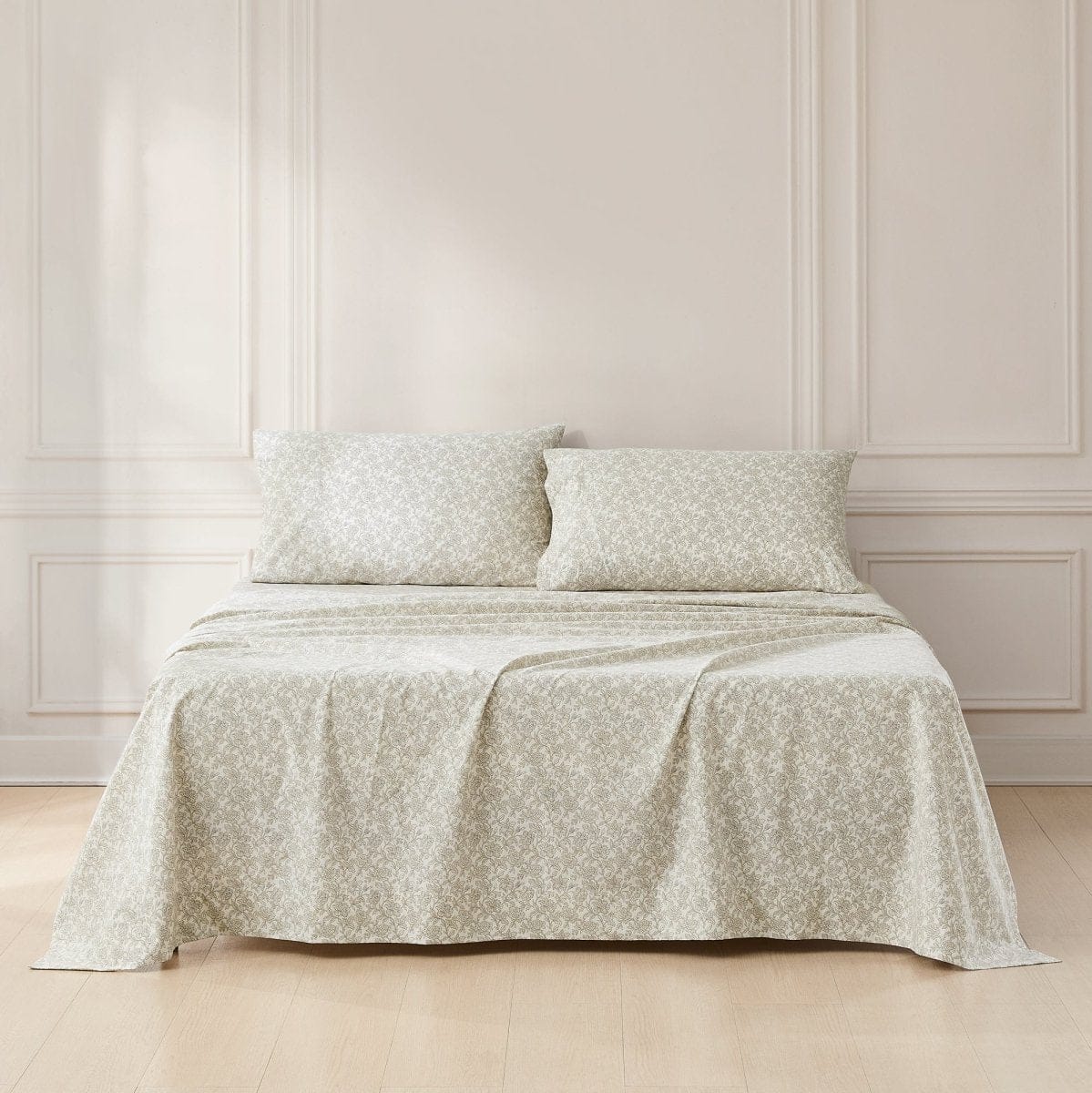 Zara Floral Block Cotton Sheet Set – Plow & Hearth