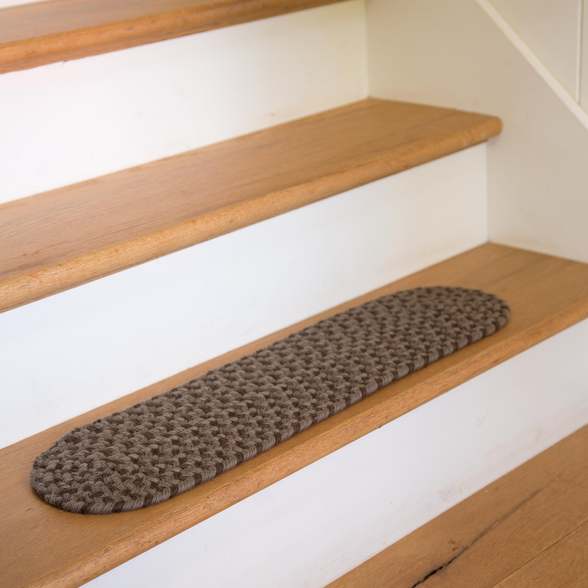 Wool Braided Virginia Rug, 8" x 28" | Plow & Hearth