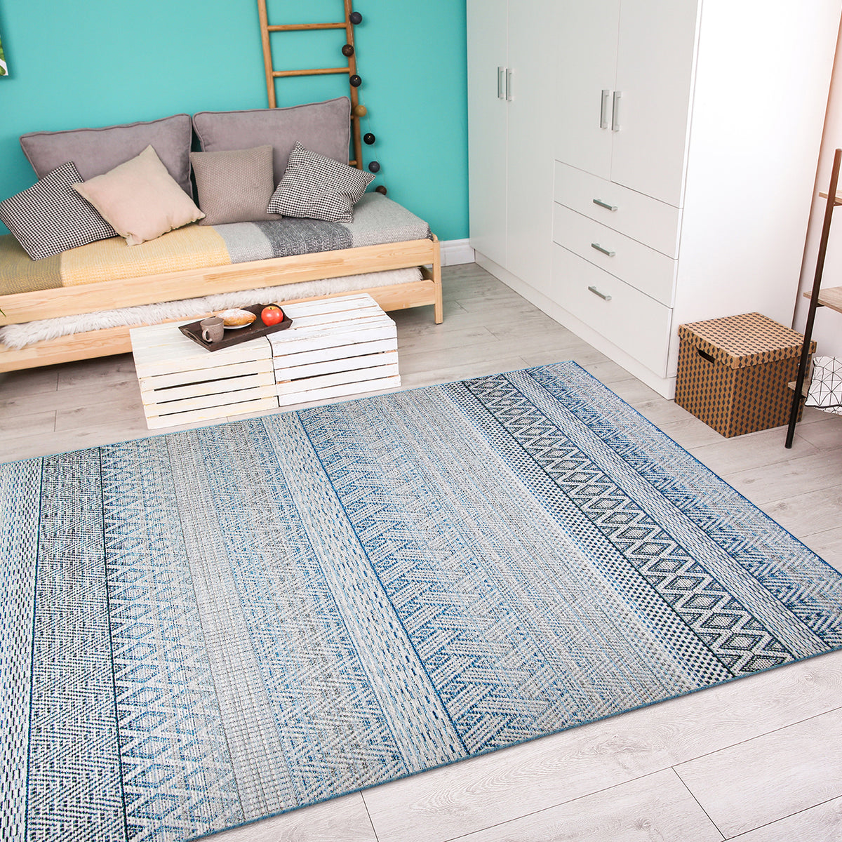 Cape Gables Surf Indoor/Outdoor Area Rug – Plow & Hearth