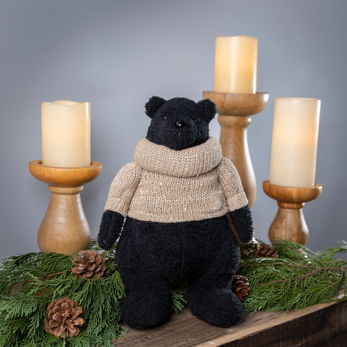 11.5" Fabric Bear Table Decor – Plow & Hearth