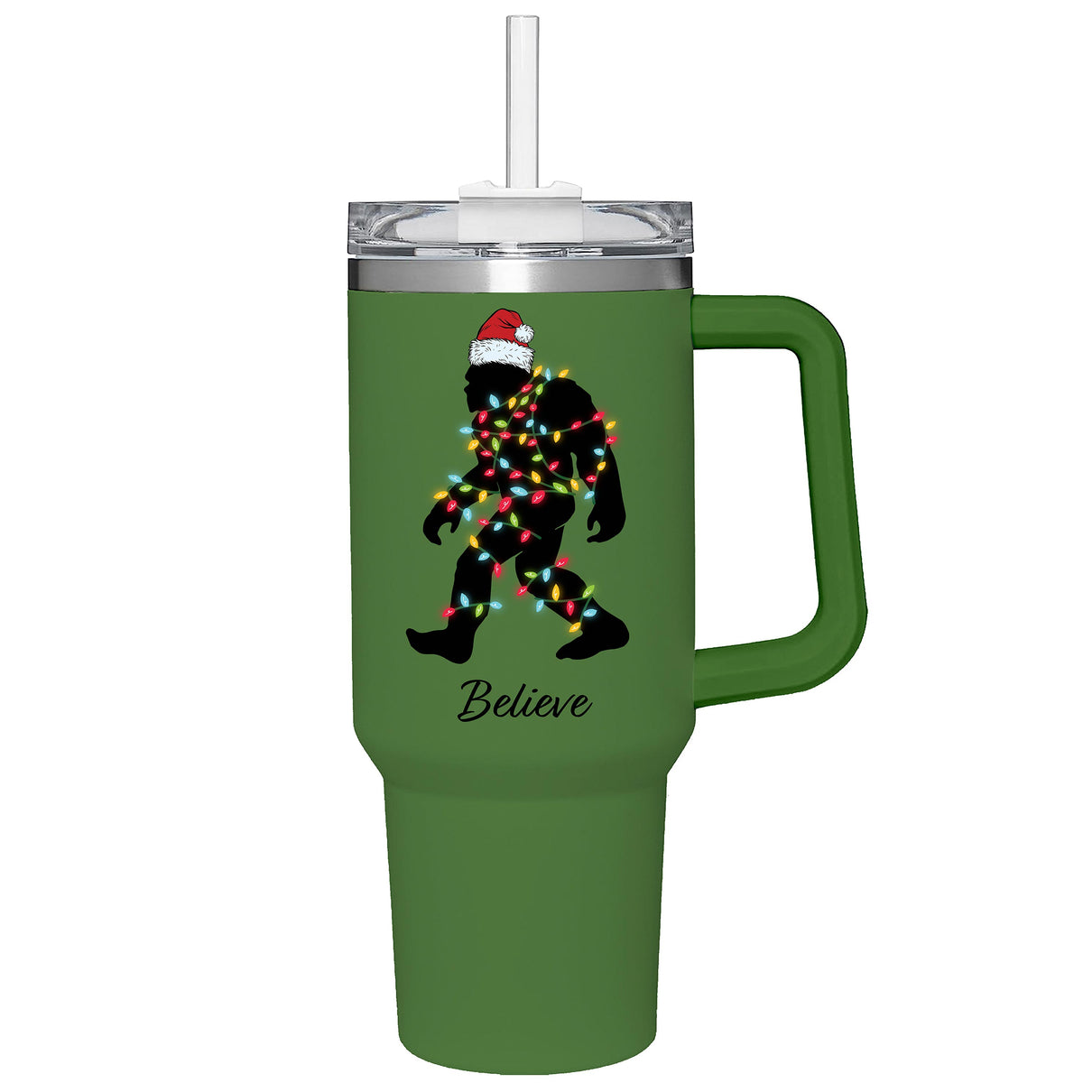 Twas The Night Tumbler Stainless-Steel Trenta Cup w/ Straw, Bigfoot, 3 ...