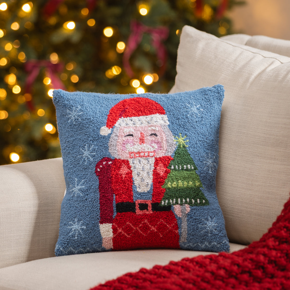 Santa Hook Pillow – Plow & Hearth