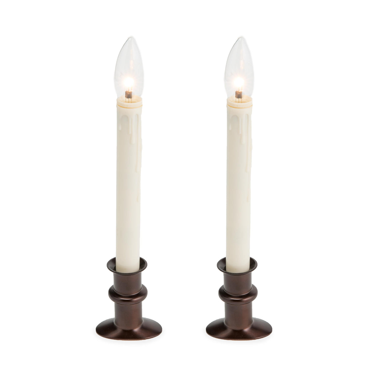 Adjustable Window Hugger Candles, Set of 2 – Plow & Hearth