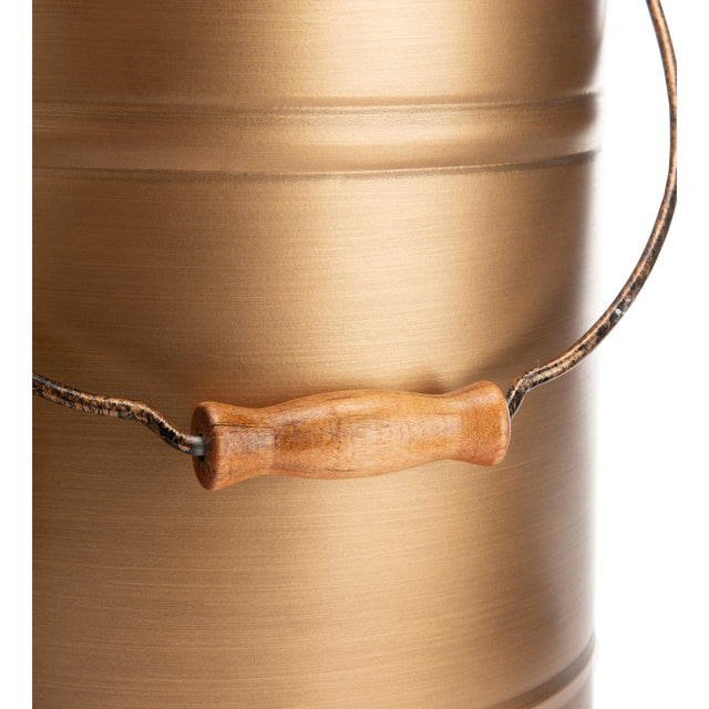 Deluxe Galvanized Steel Ash Bucket | Plow & Hearth