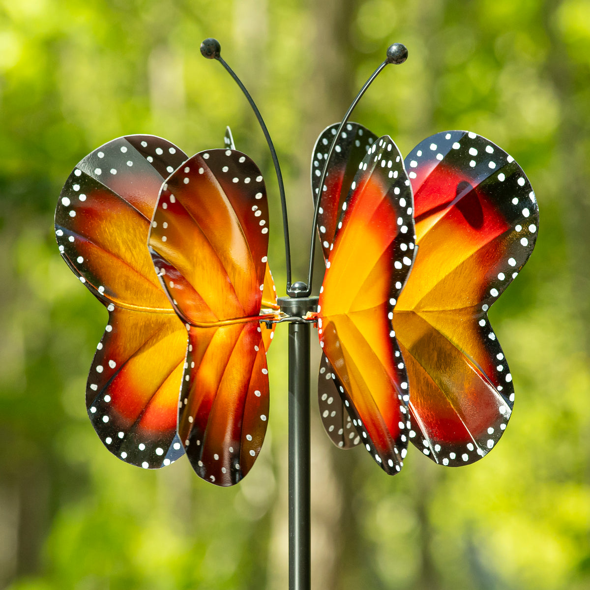Butterfly Wings In the Wind Wind Spinner 65"H – Plow & Hearth