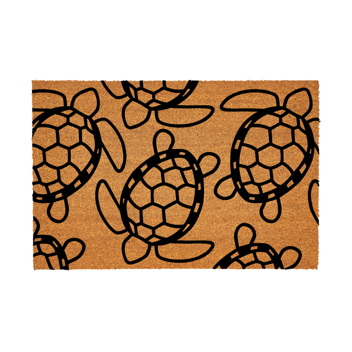 Coastal Coir Mat Turtles 36x24" – Plow & Hearth