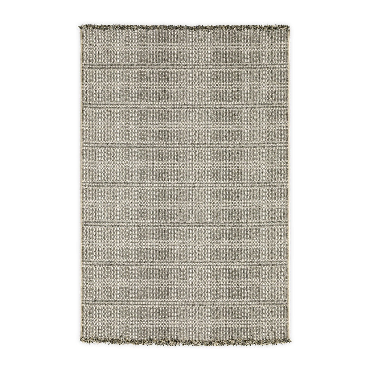 Indoor/Outdoor Huntington Stripe Polypropylene Rug, 7'10" x 10' – Plow ...