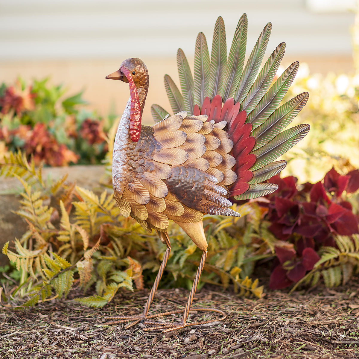 Metal Tom the Turkey Statue – Plow & Hearth