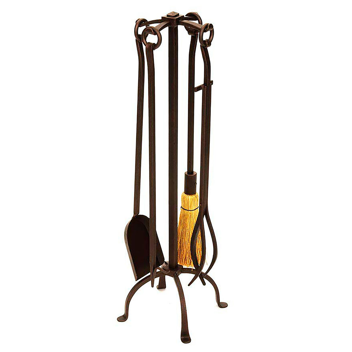 English Country Fire Tool Set | Fireplace | Plow & Hearth