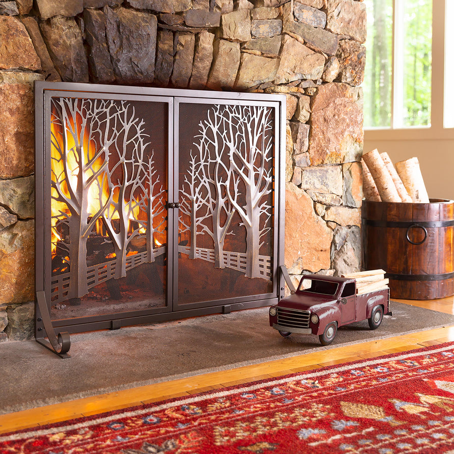 Grafton EnduraStran Folk Art Rug, 5'4" x 7'8" – Plow & Hearth