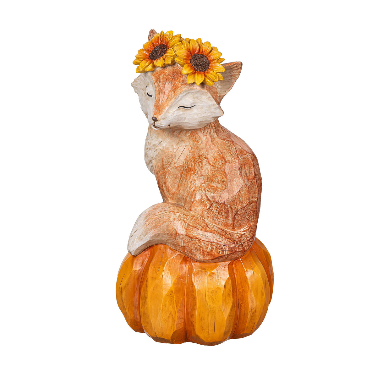 Harvest Fox Animal Statue – Plow & Hearth