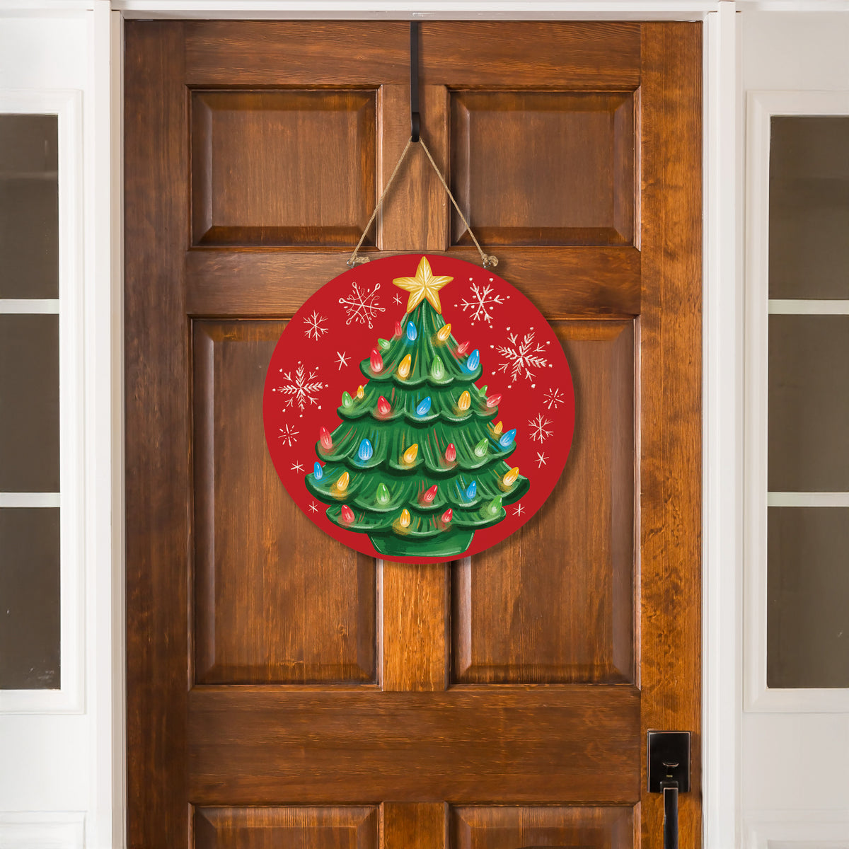 Christmas tree Door Décor,18" – Plow & Hearth