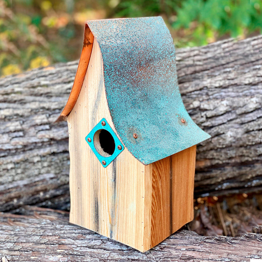 Shady Shed Cypress Birdhouse | Birdhouses | Plow & Hearth