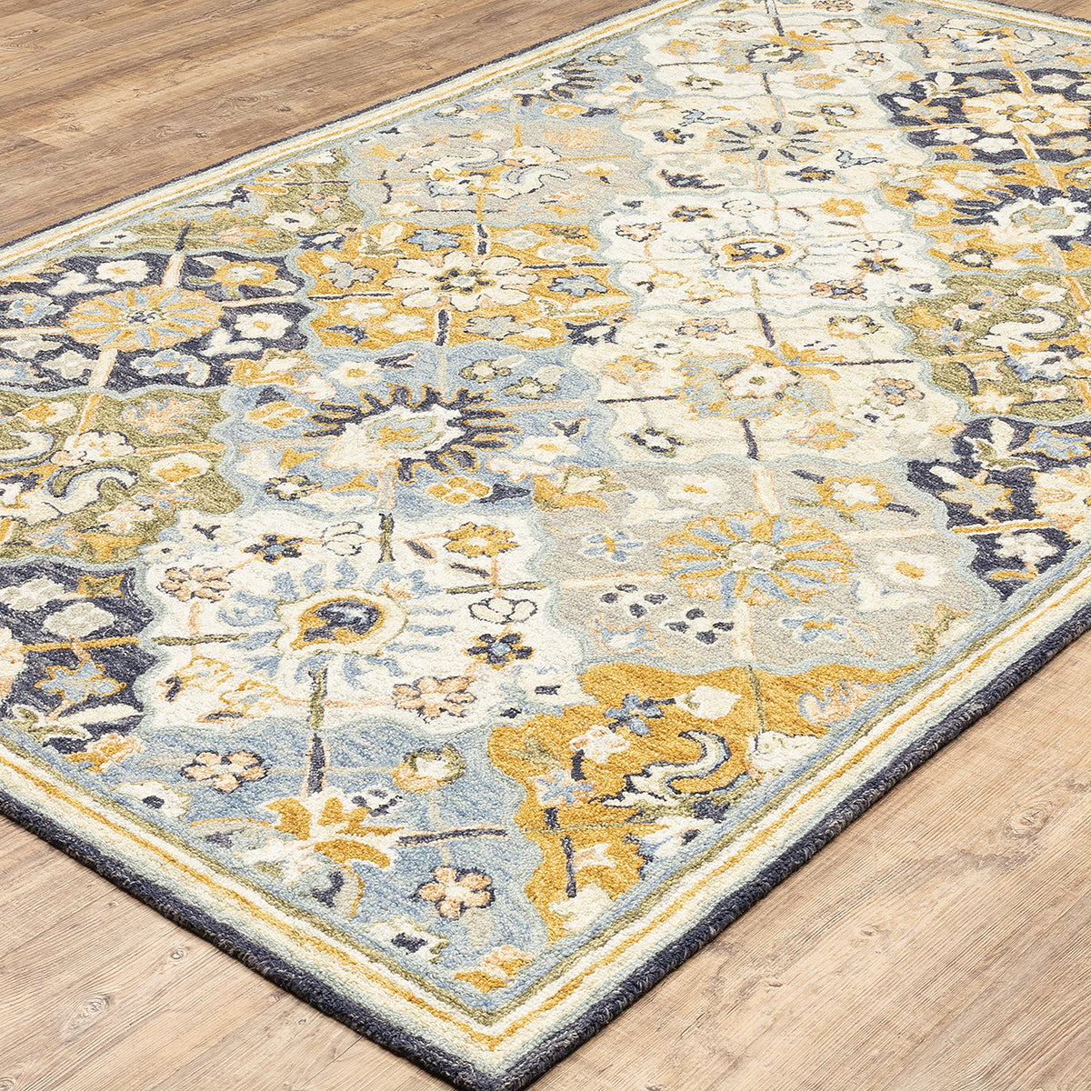 Willow Oaks Lattice Wool Rug, 8' x 10' – Plow & Hearth