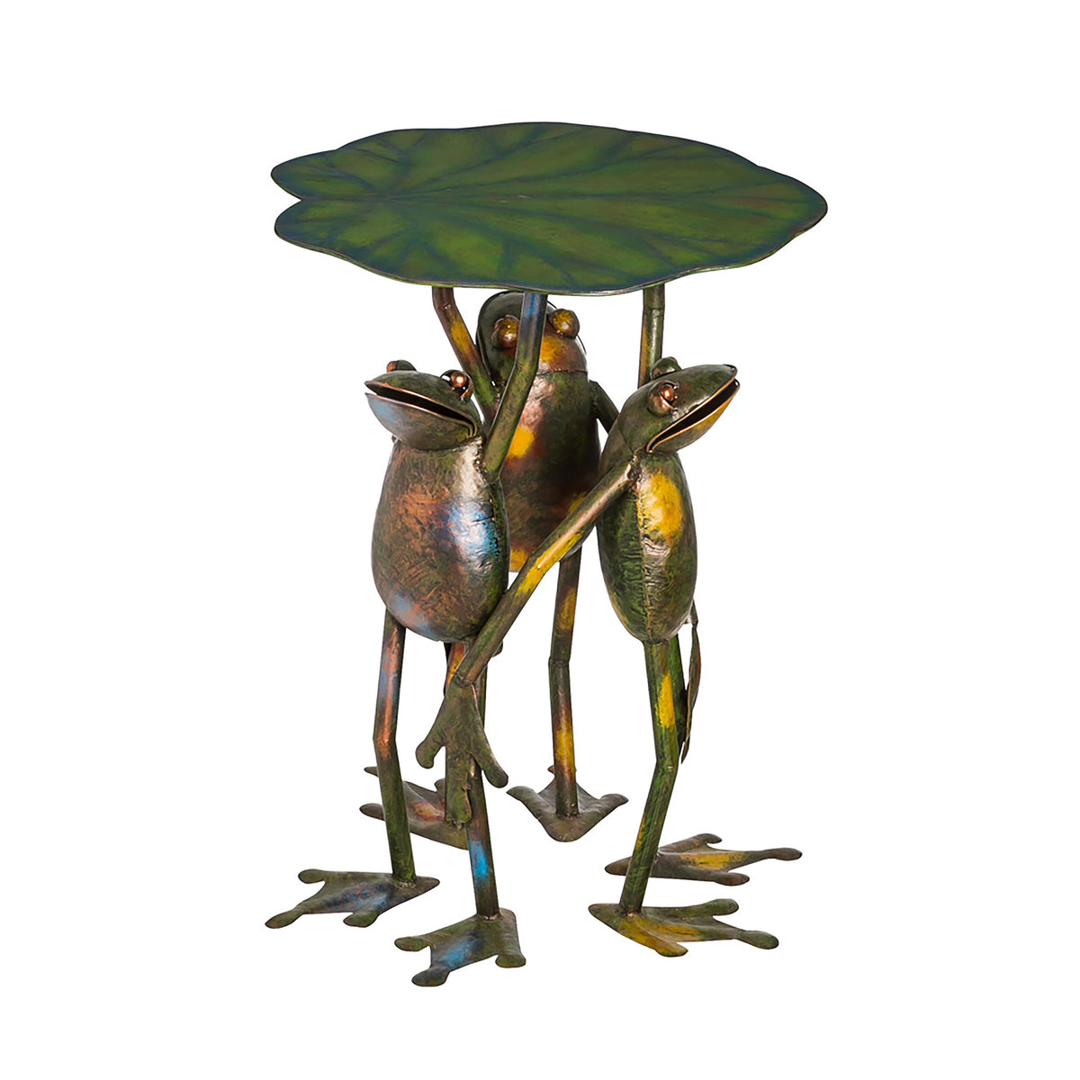 Three Frogs Standing Side Table – Plow & Hearth
