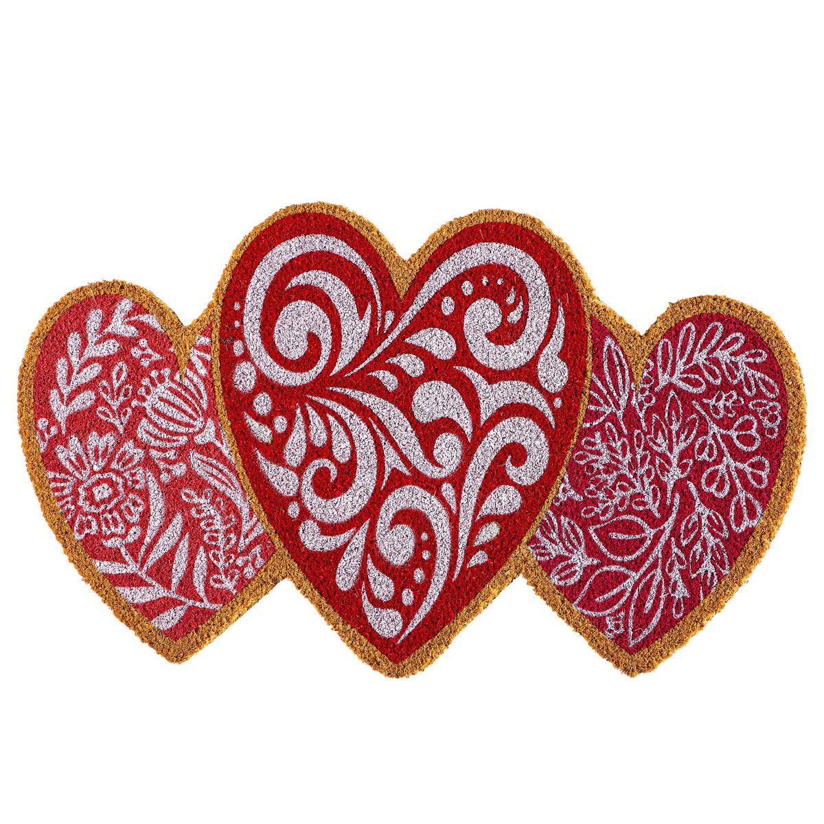 Valentine Colorful Shaped Coir Mat – Plow & Hearth