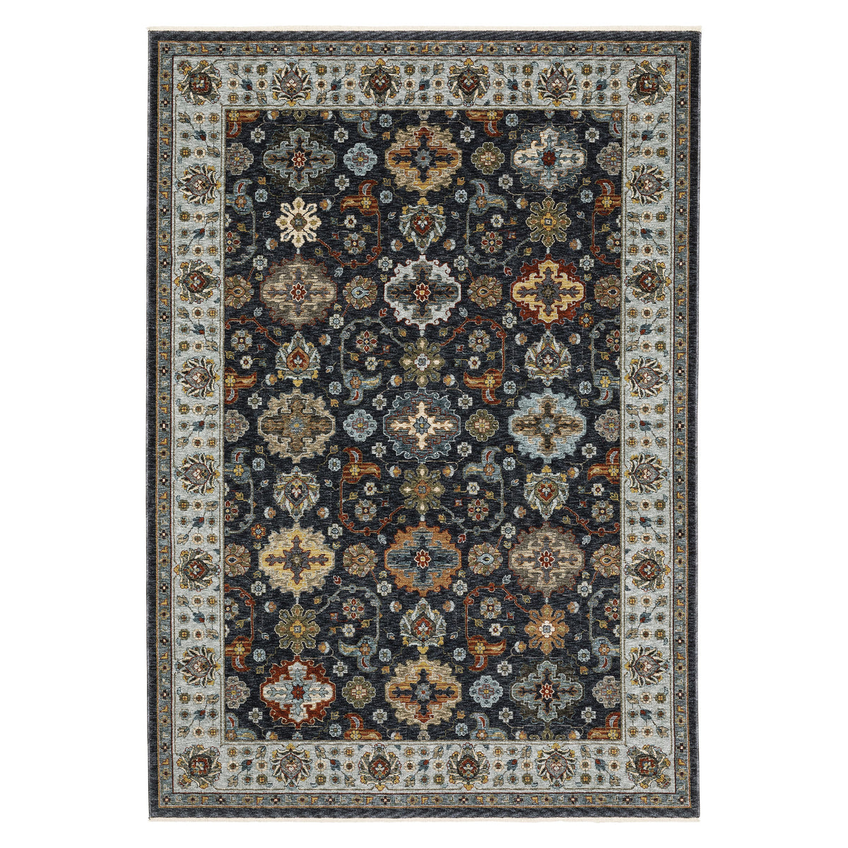 Alexandria Traditional Polyester Rug, 3' x 5' – Plow & Hearth