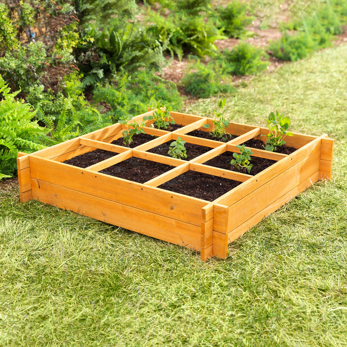 Wood Raised Garden Bed – Plow & Hearth