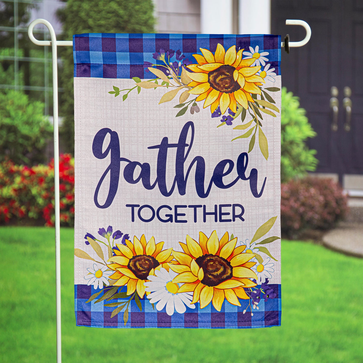 Gather Suede Garden Flag – Plow & Hearth