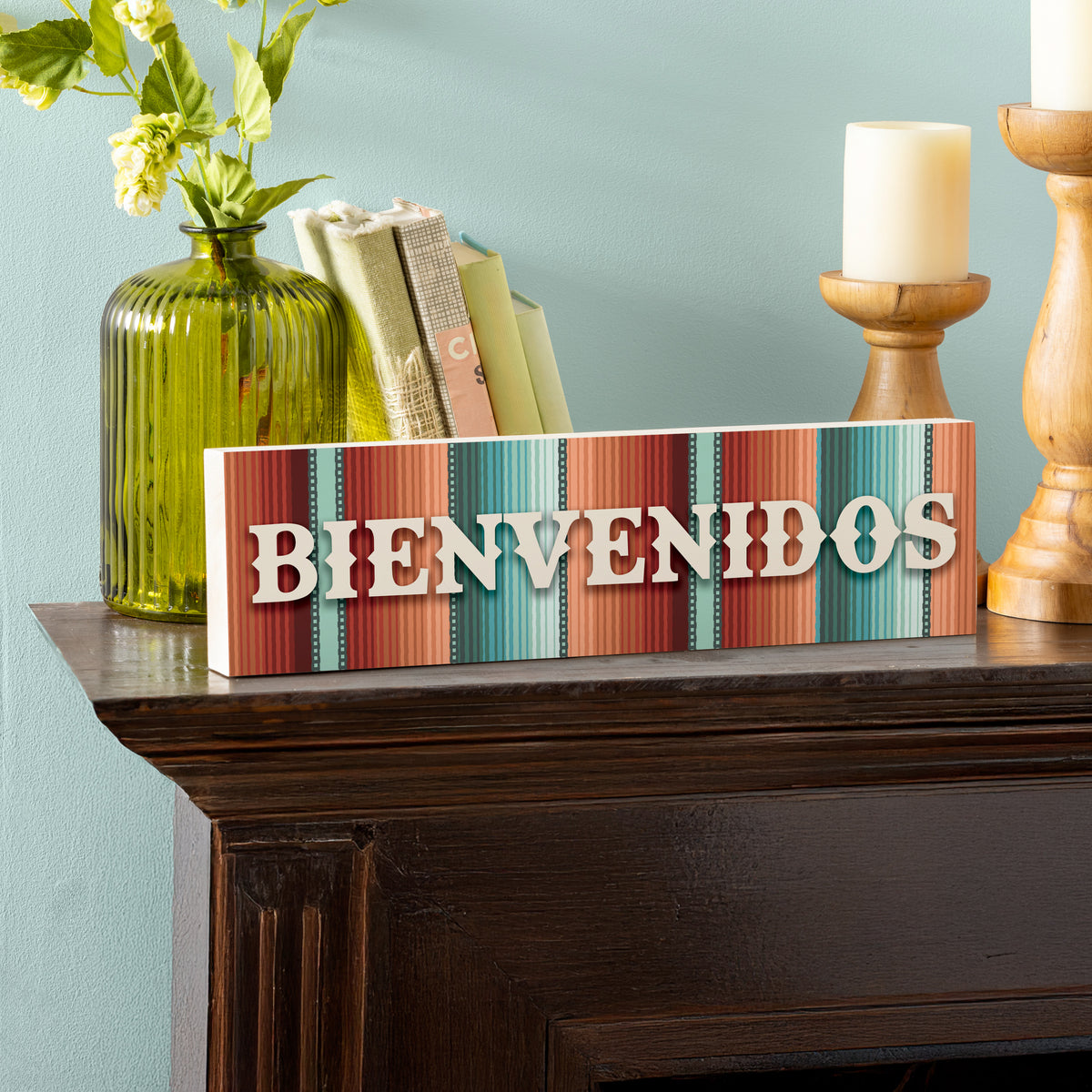 Southwest/Texas Everyday Mantle Signs (18"x5" ) – Plow & Hearth