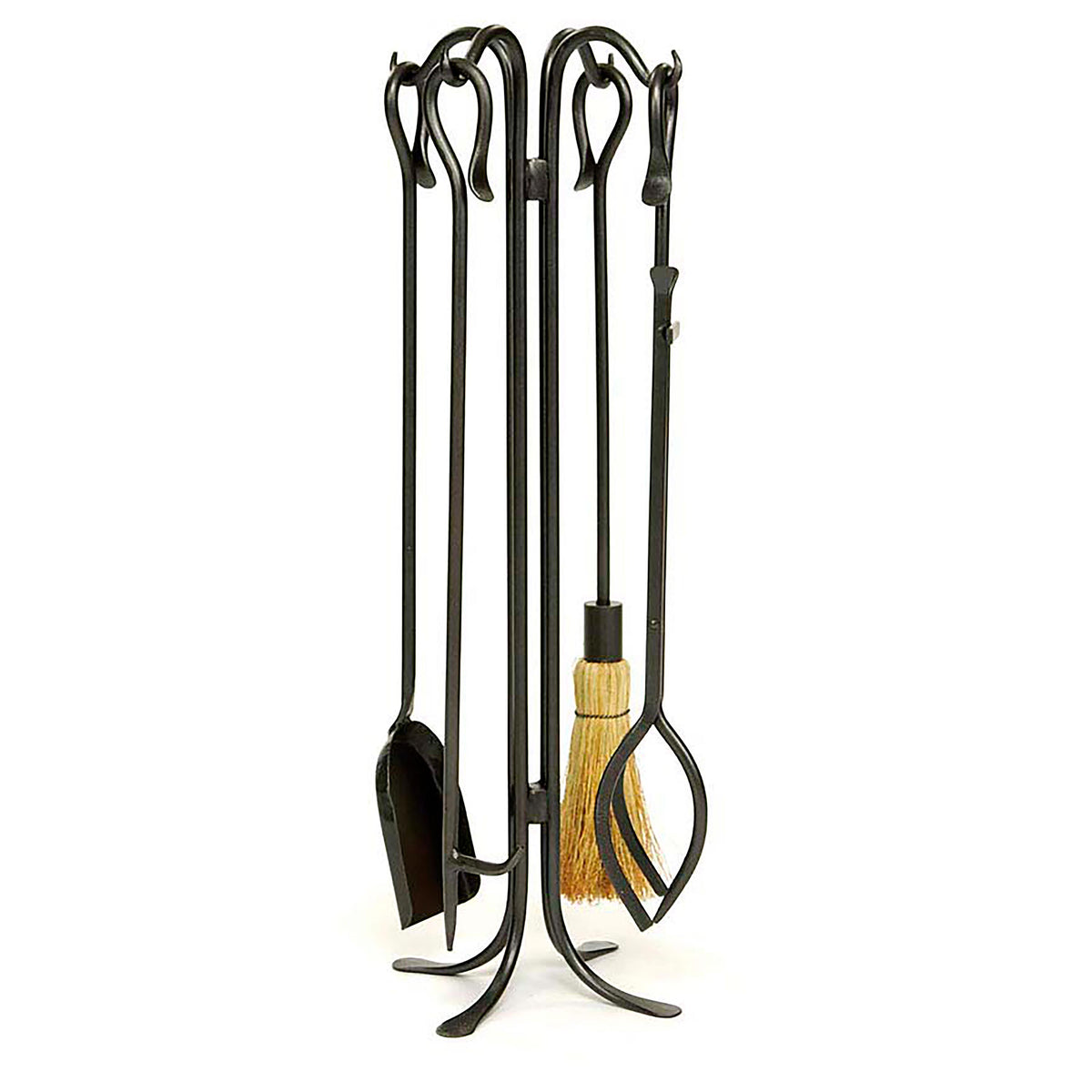 Iron Hearth Hooks | Fireplace Tool Sets | Plow & Hearth