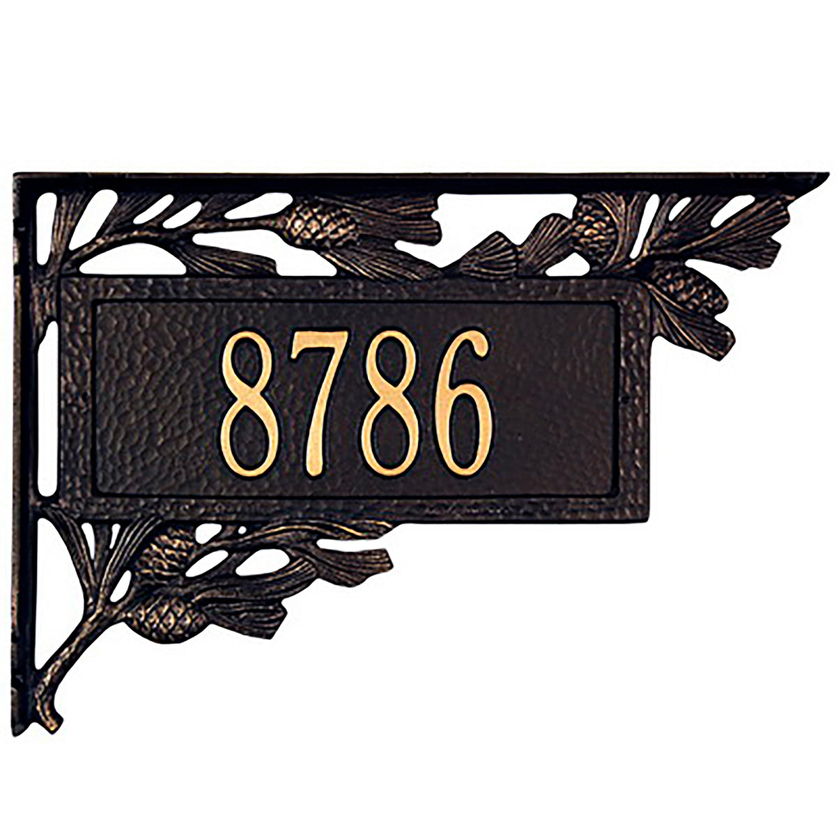 Pine Cone Address Plaque | Address Sign | Plow & Hearth