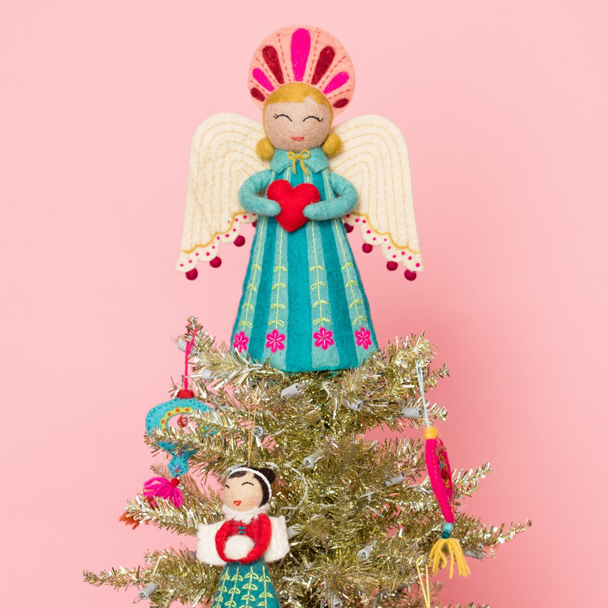 Celestial Tree Topper - Carol – Plow & Hearth