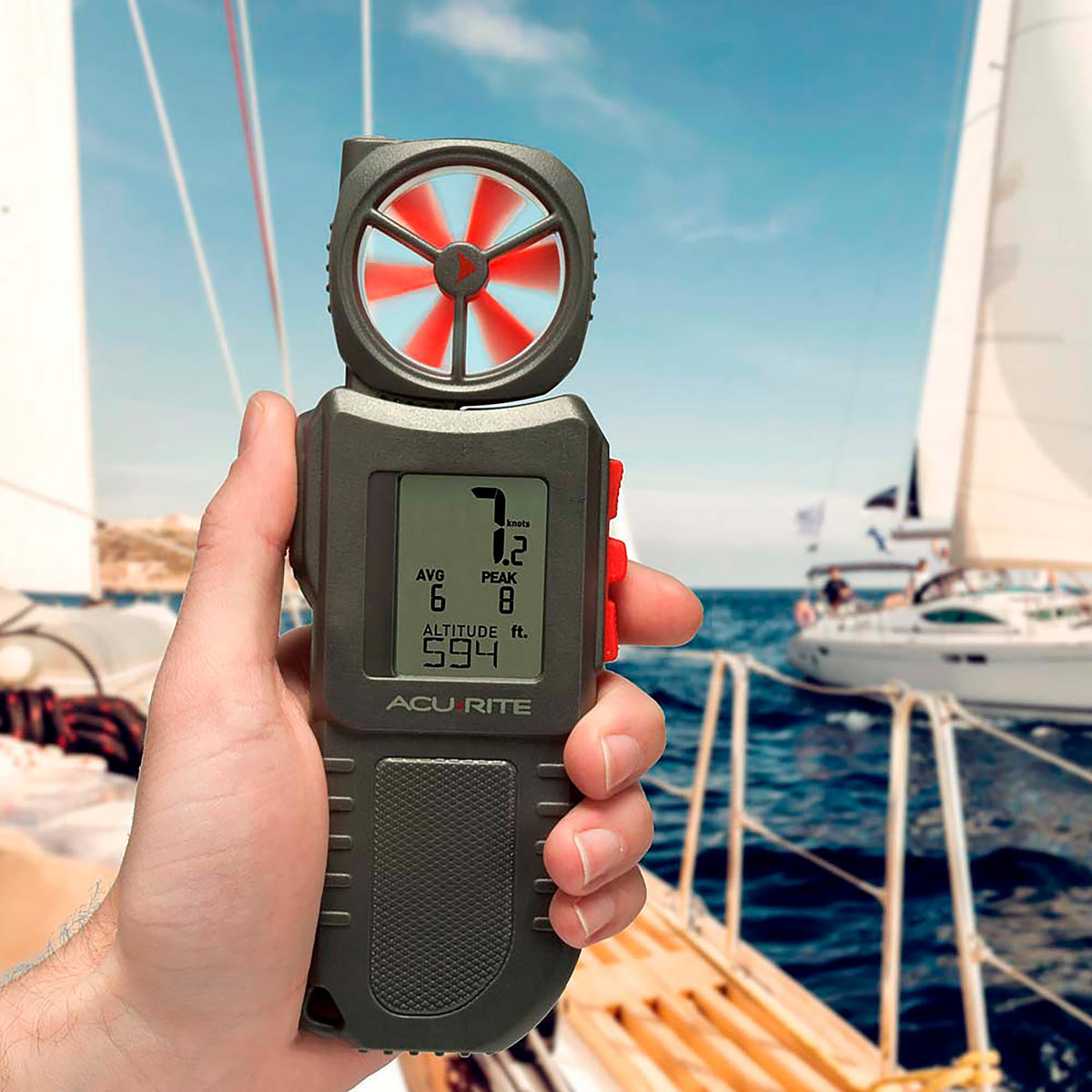 Portable Multi-Function Anemometer | Wind & Weather – Plow & Hearth