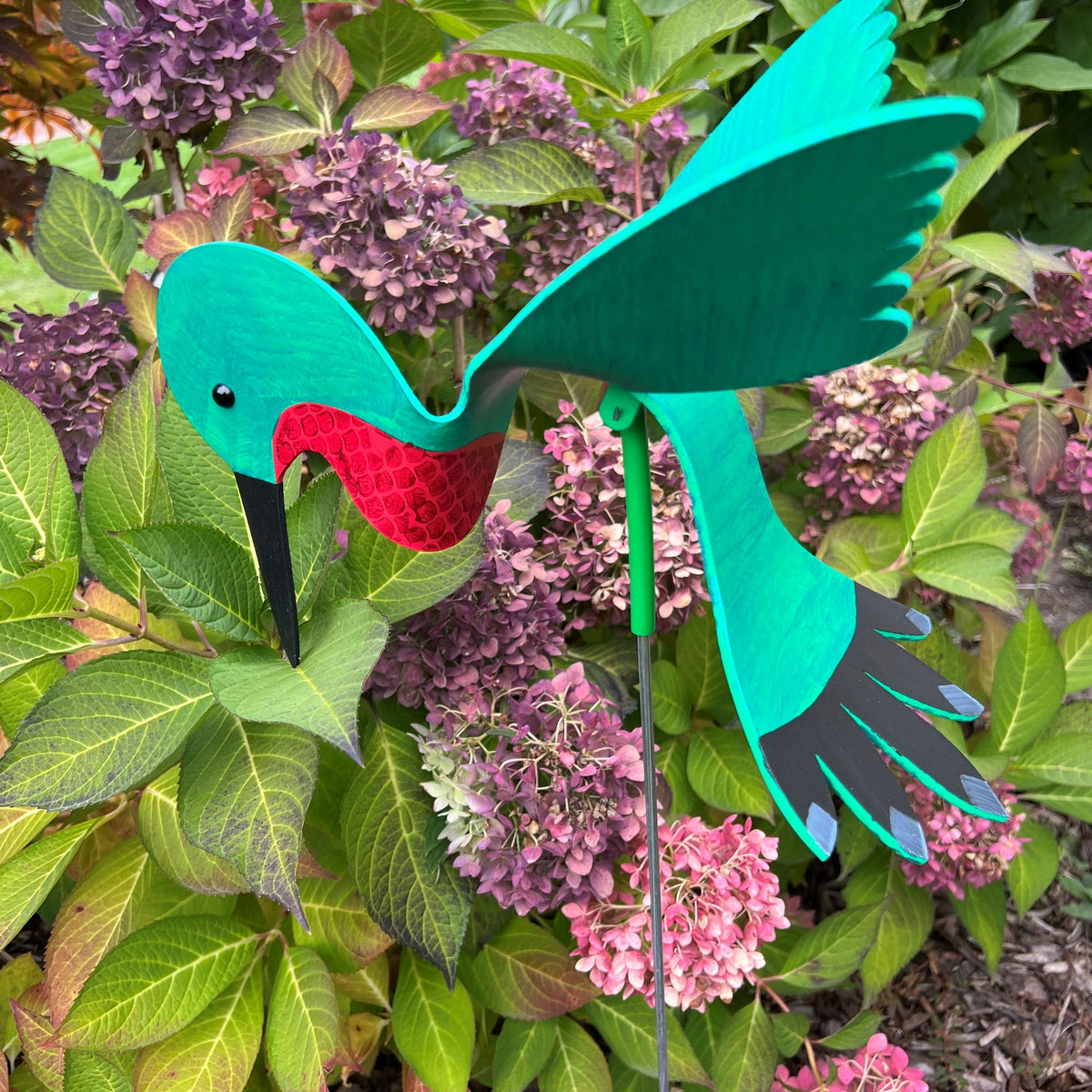 Hummingbird Dancing Bird Garden Stake – Plow & Hearth