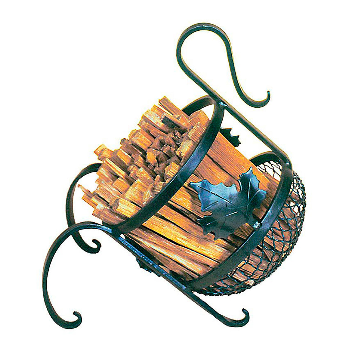 Maple Leaf Fatwood Caddy With 4 Lbs. Fatwood | Plow & Hearth