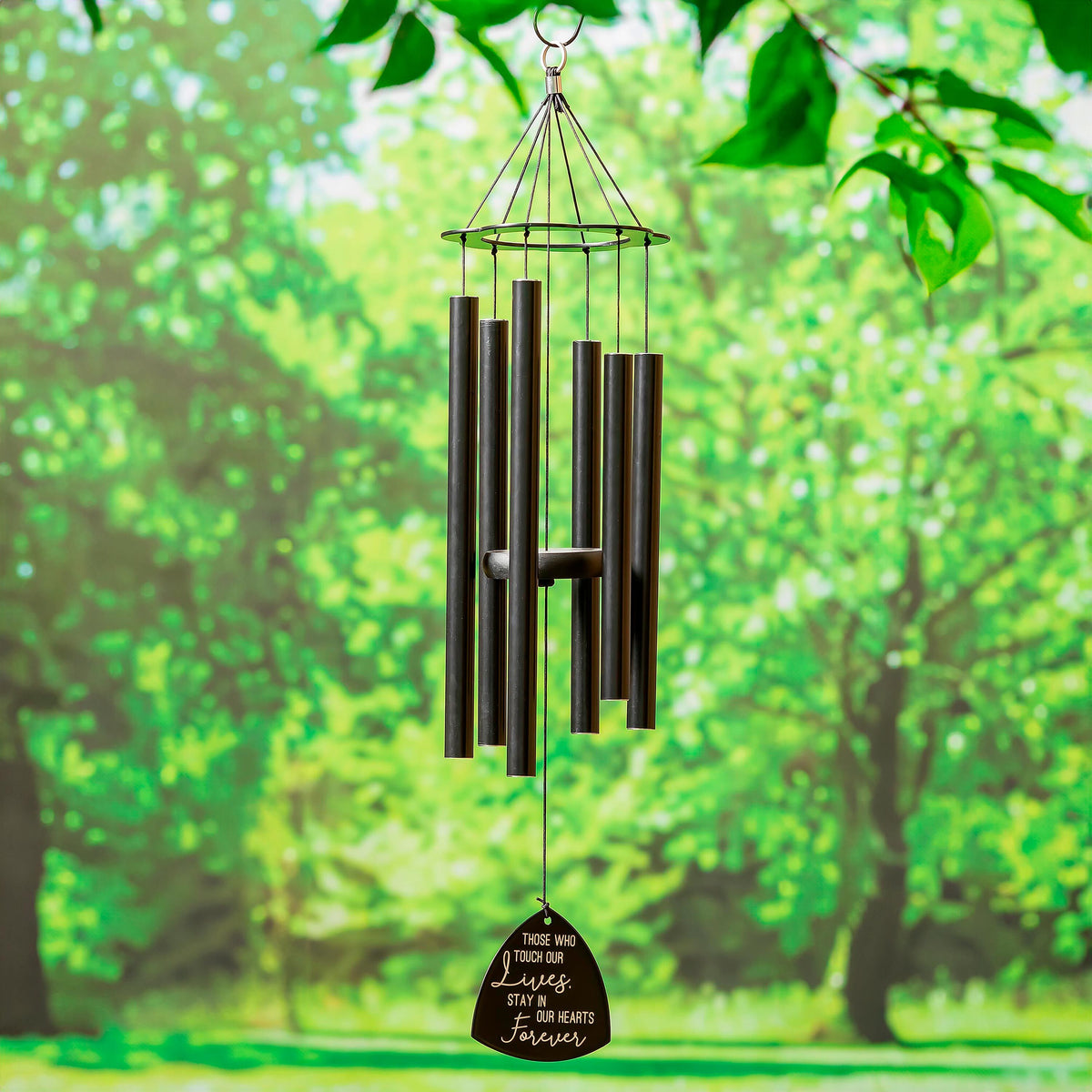 "Stay in Our Heart Forever" Hand-Tuned Avria Wind Chime, 30" H – Plow ...