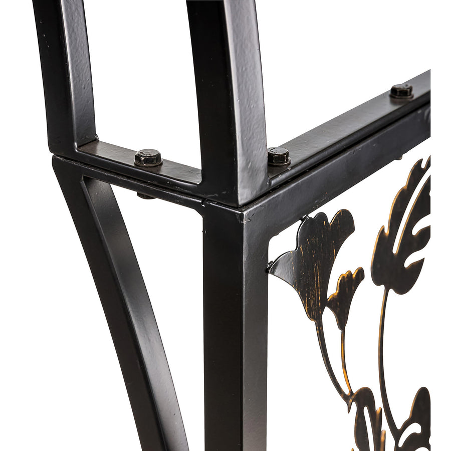 Metal Arched Hummingbird Garden Arbor – Plow & Hearth