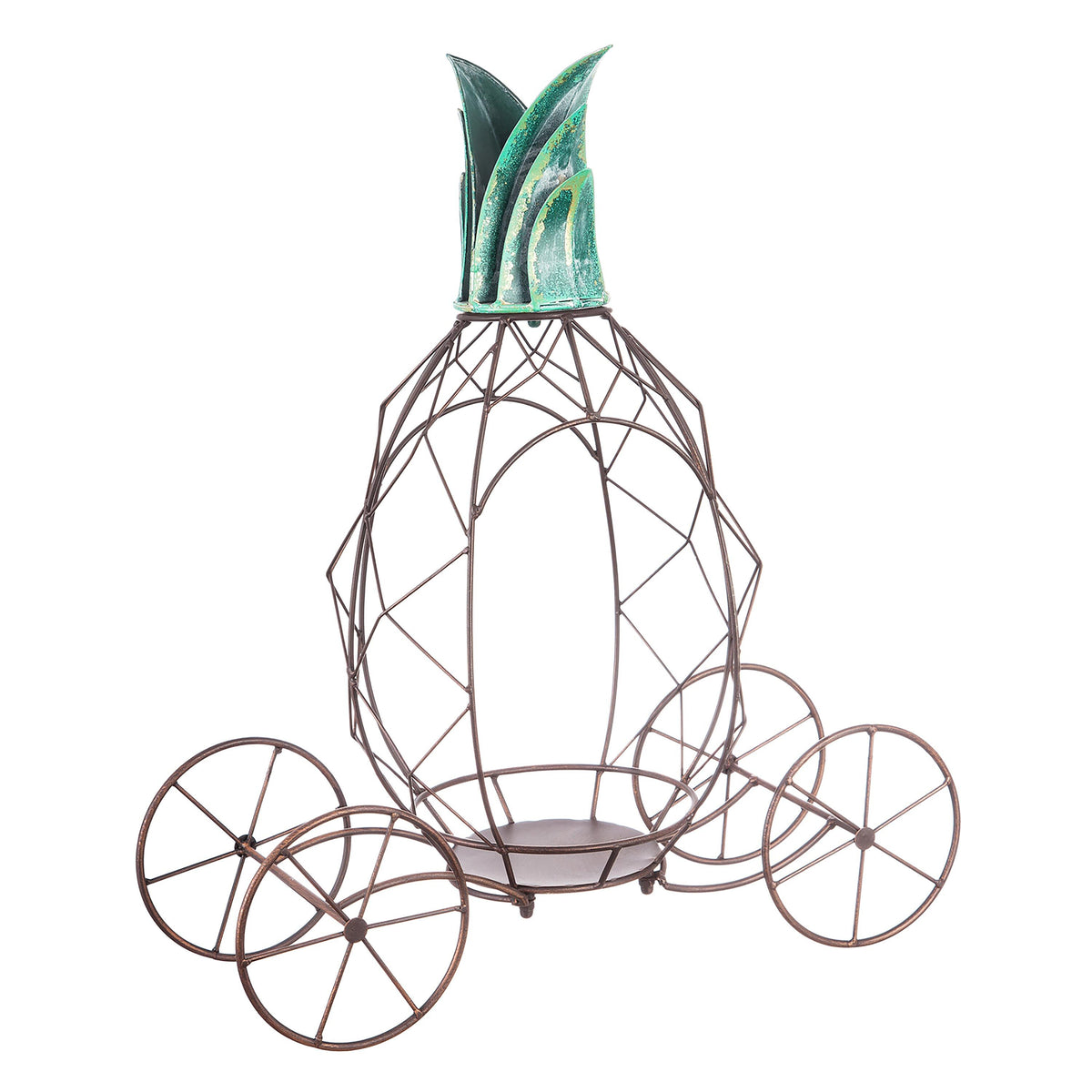 Metal Pineapple Planter – Plow & Hearth