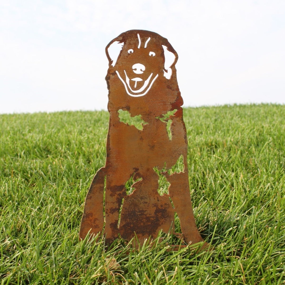 Great Pyrenees Garden Stake – Plow & Hearth
