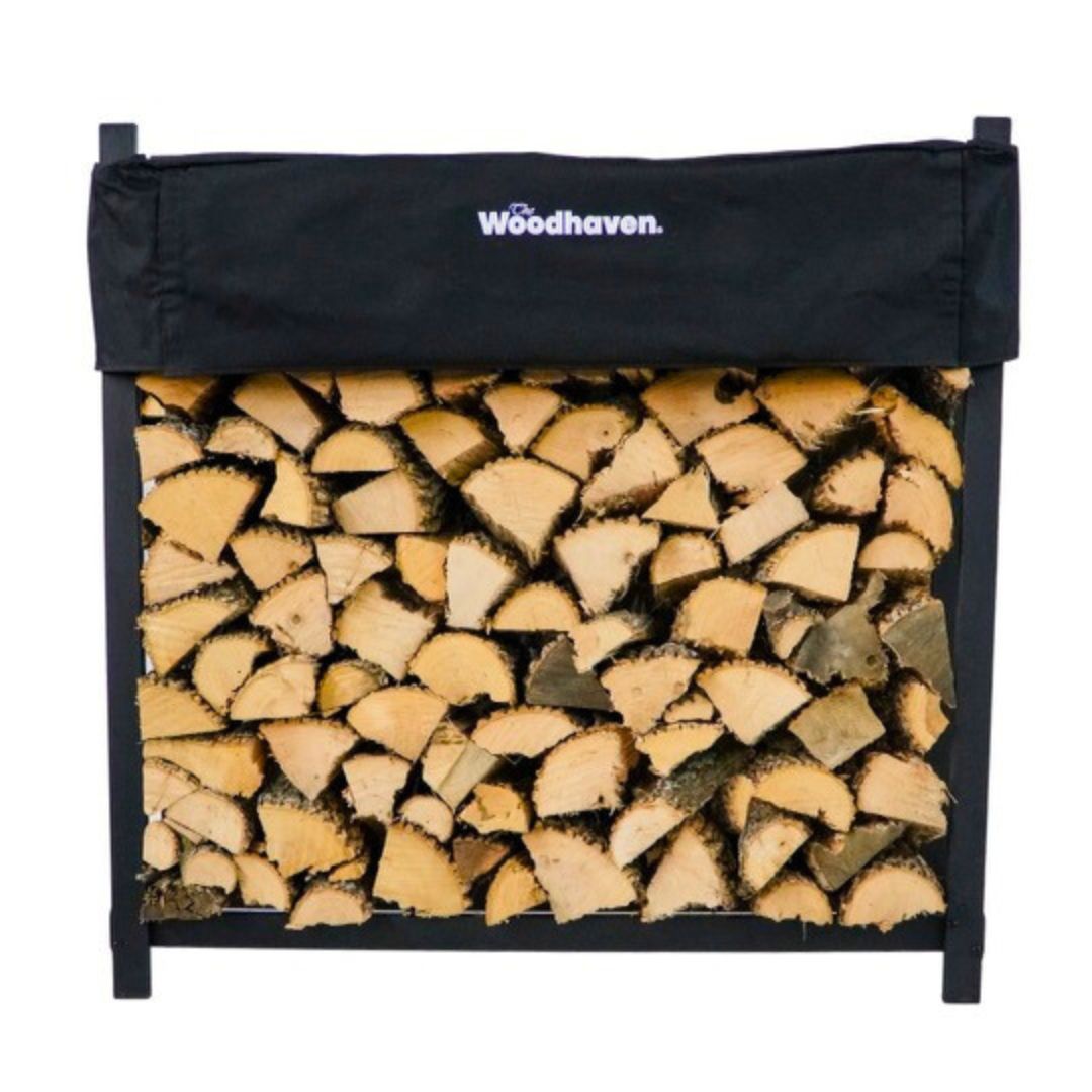 The Woodhaven 4ft Firewood Rack – Plow & Hearth