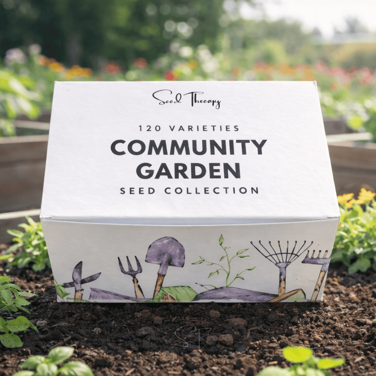 Community Garden Survival Seed Vault – 120 Seed Varieties – Plow & Hearth