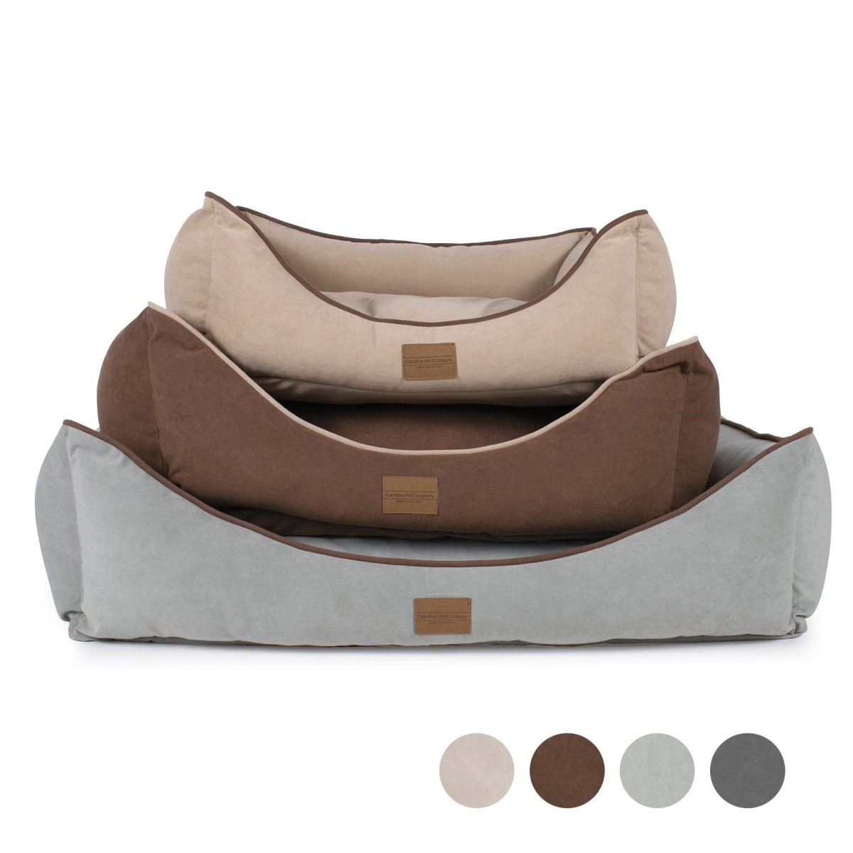 Microfiber Kuddle Lounge Comfort Dog Bed – Plow & Hearth